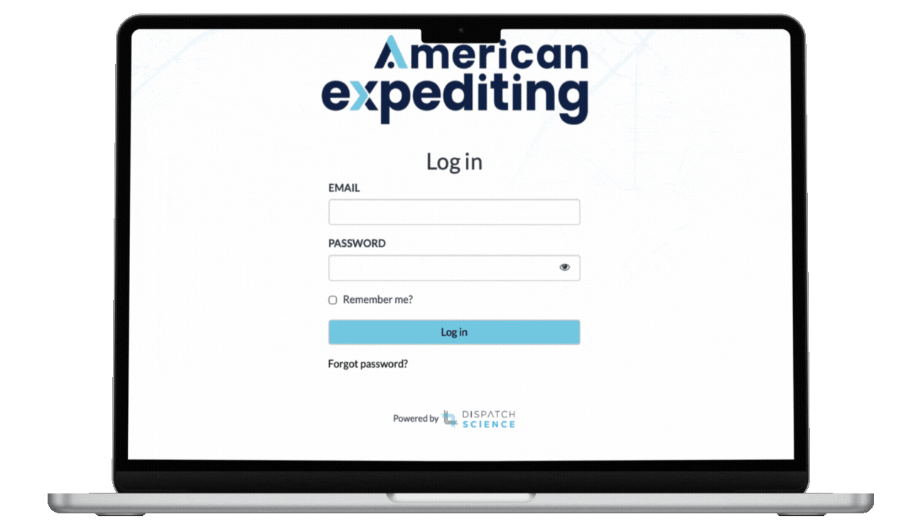 Customer Login | American Expediting